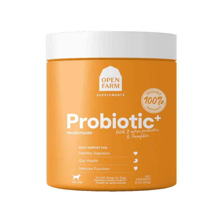 Open Farm Probiotic Chews Supplement for Dogs 360G - Open Farm